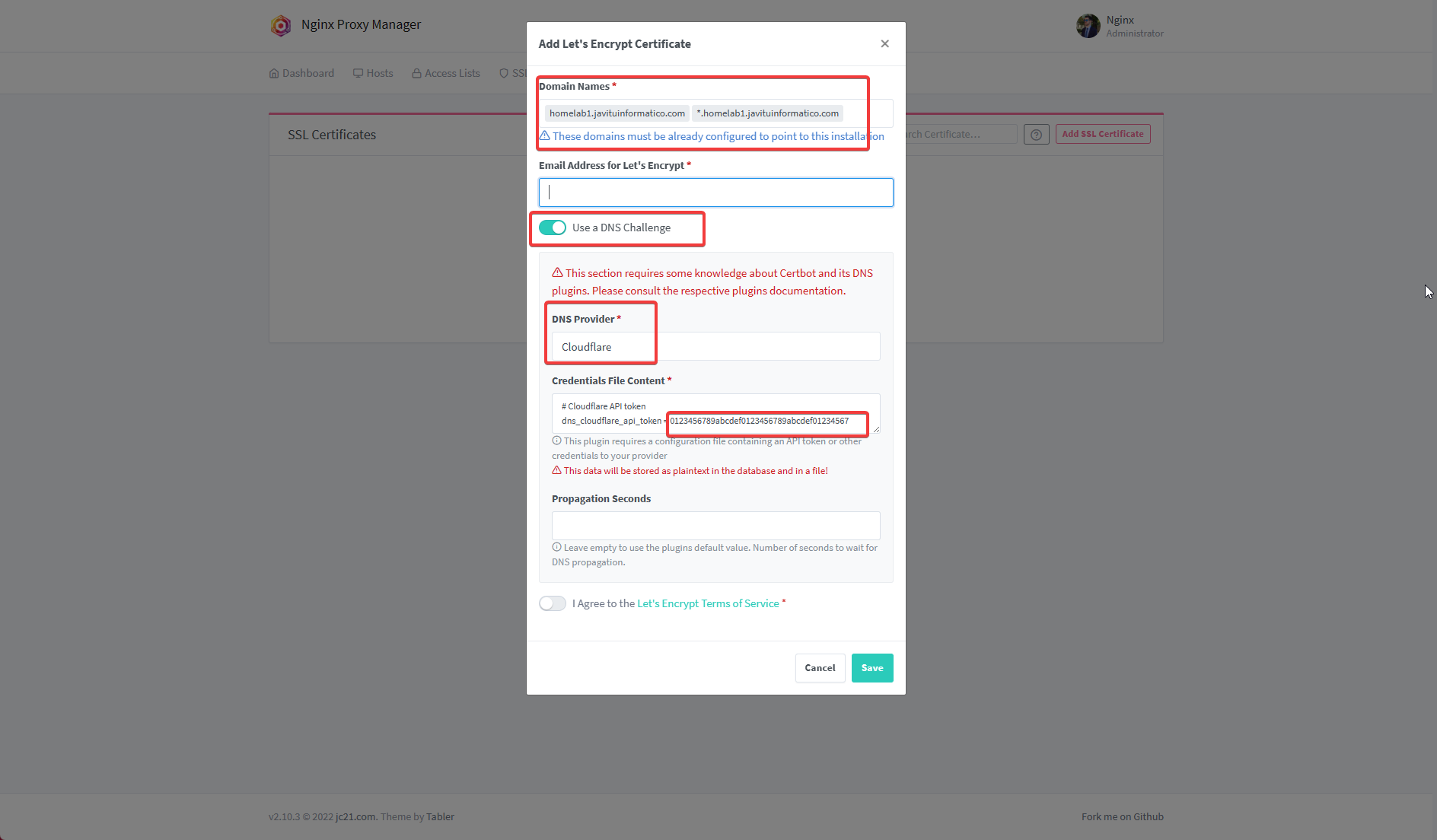 Cómo usar certificados SSL en la red interna gracias a Let’s Encrypt, Cloudflare y Nginx Proxy ...